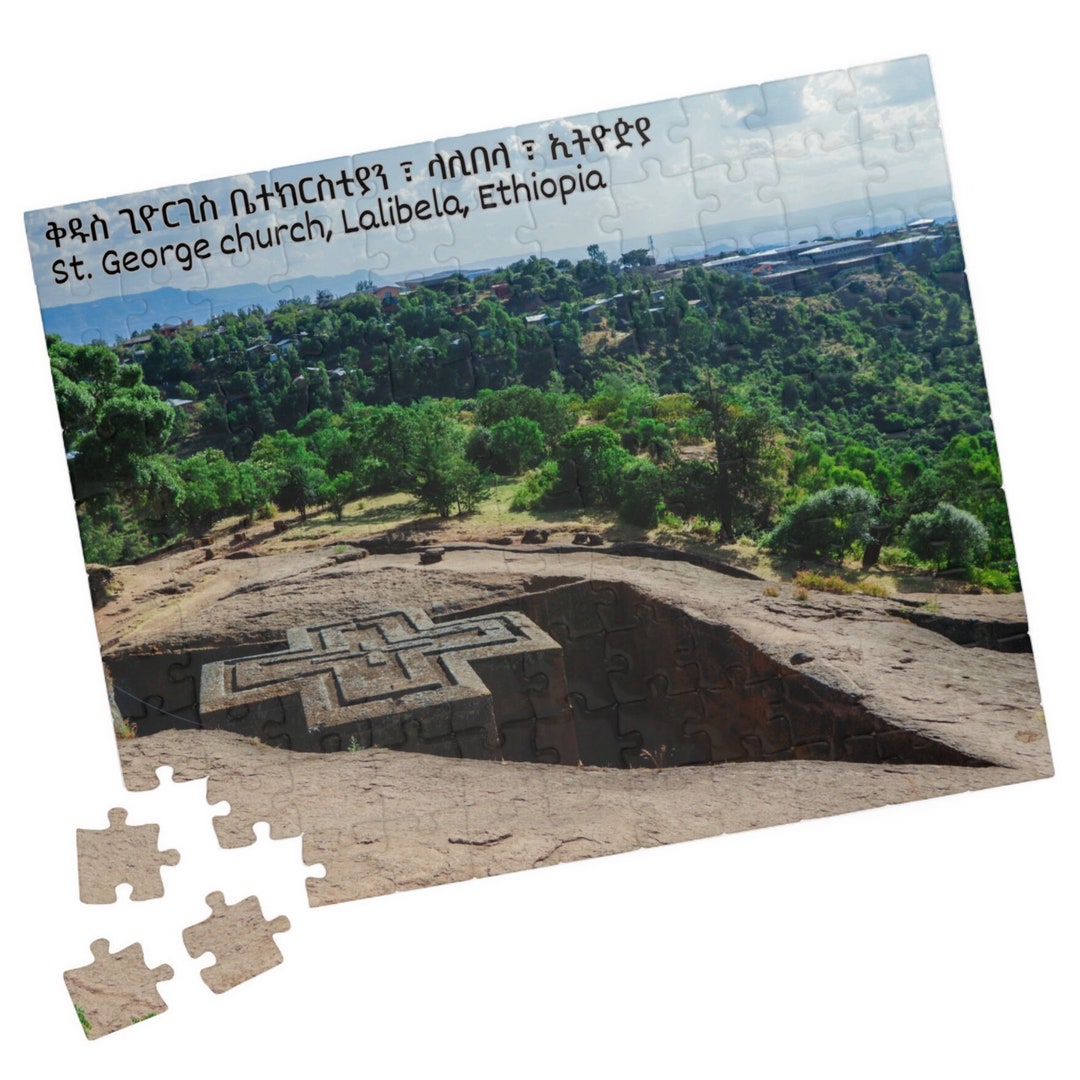 Lalibela Puzzle, Ethiopian Historic Site Puzzle, Kids and Families ...