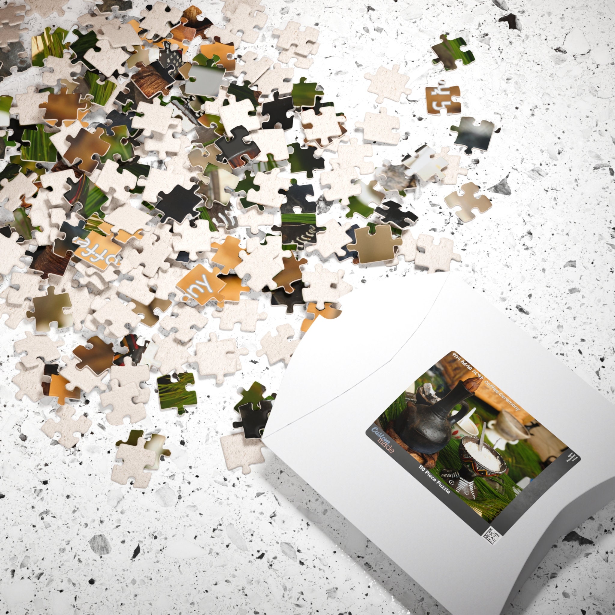 Ethiopian Coffee Ceremony Puzzle, Habesha Coffee Puzzle, Children Gift ...