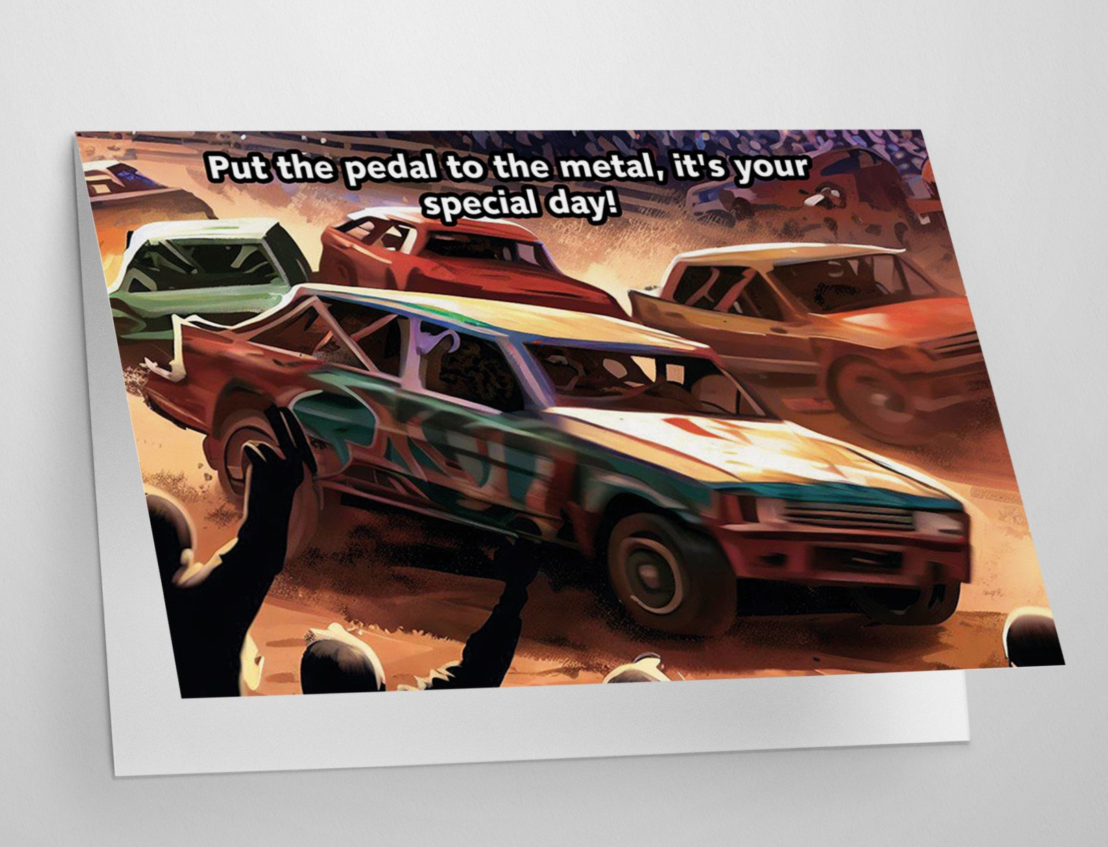 Rev Your Engines: Rally Car Birthday Greeting Card - Etsy UK