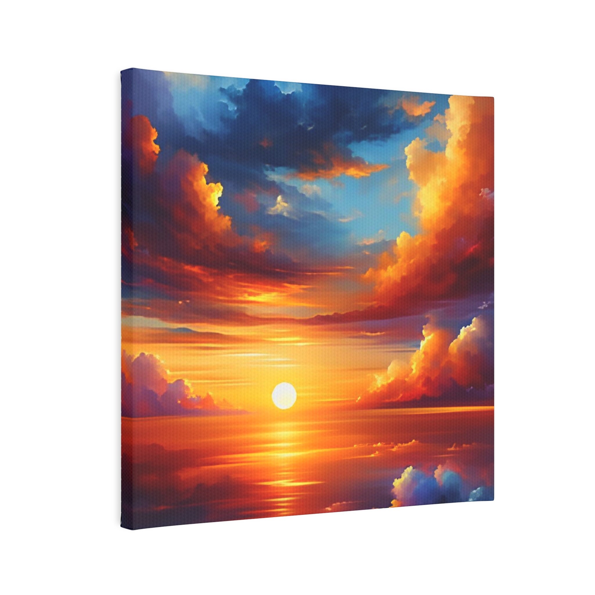 Cloudscape Art, Sunset Wall Art for Aesthetic Room Decor, Cloud Wall ...