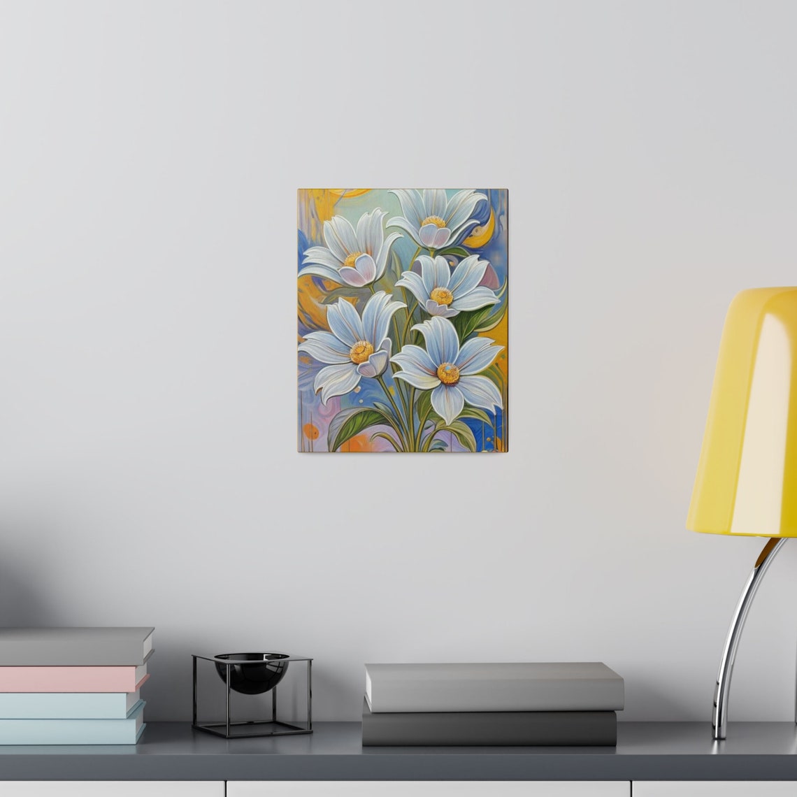 Watercolor Flower Wall Art, Floral Wall Art, Botanical Wall Art, Trendy ...