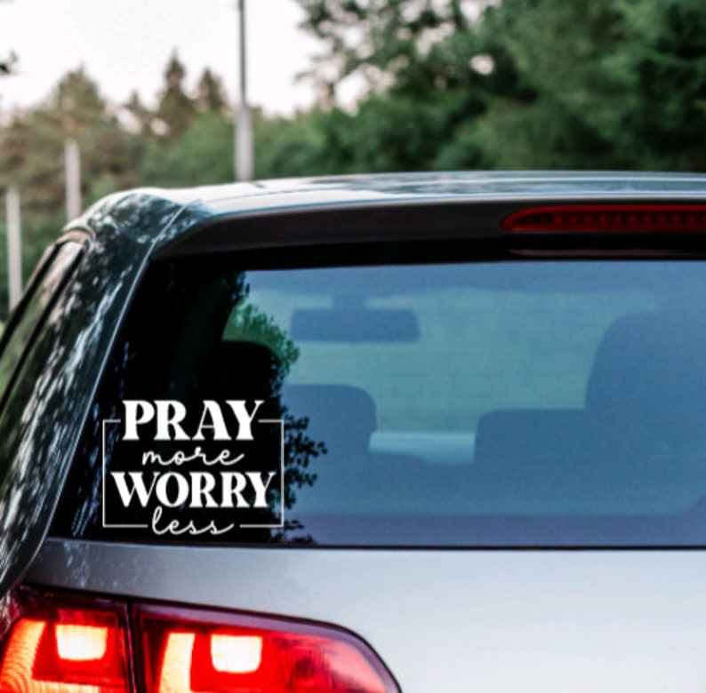Car Decal Car Sticker Faith Religious Christian Car Decal - Etsy