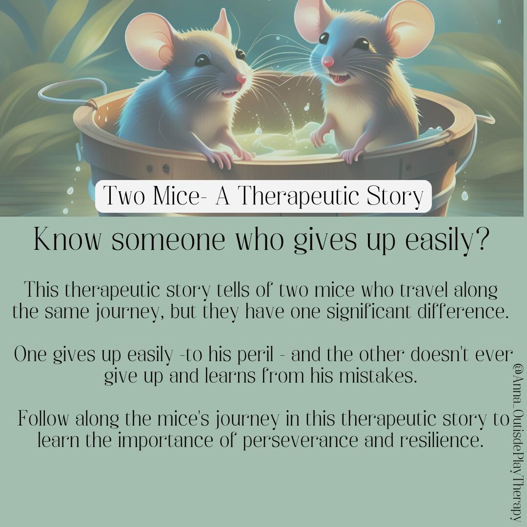 Two Mice | Therapeutic Story | Perseverance and Resilience | PDF ...