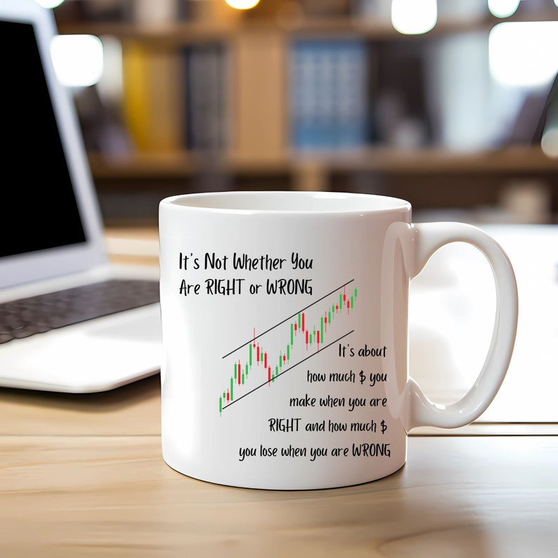 Stock Market Money Mug, Stock Trader Gift, Stock Trader Mug, Stock ...