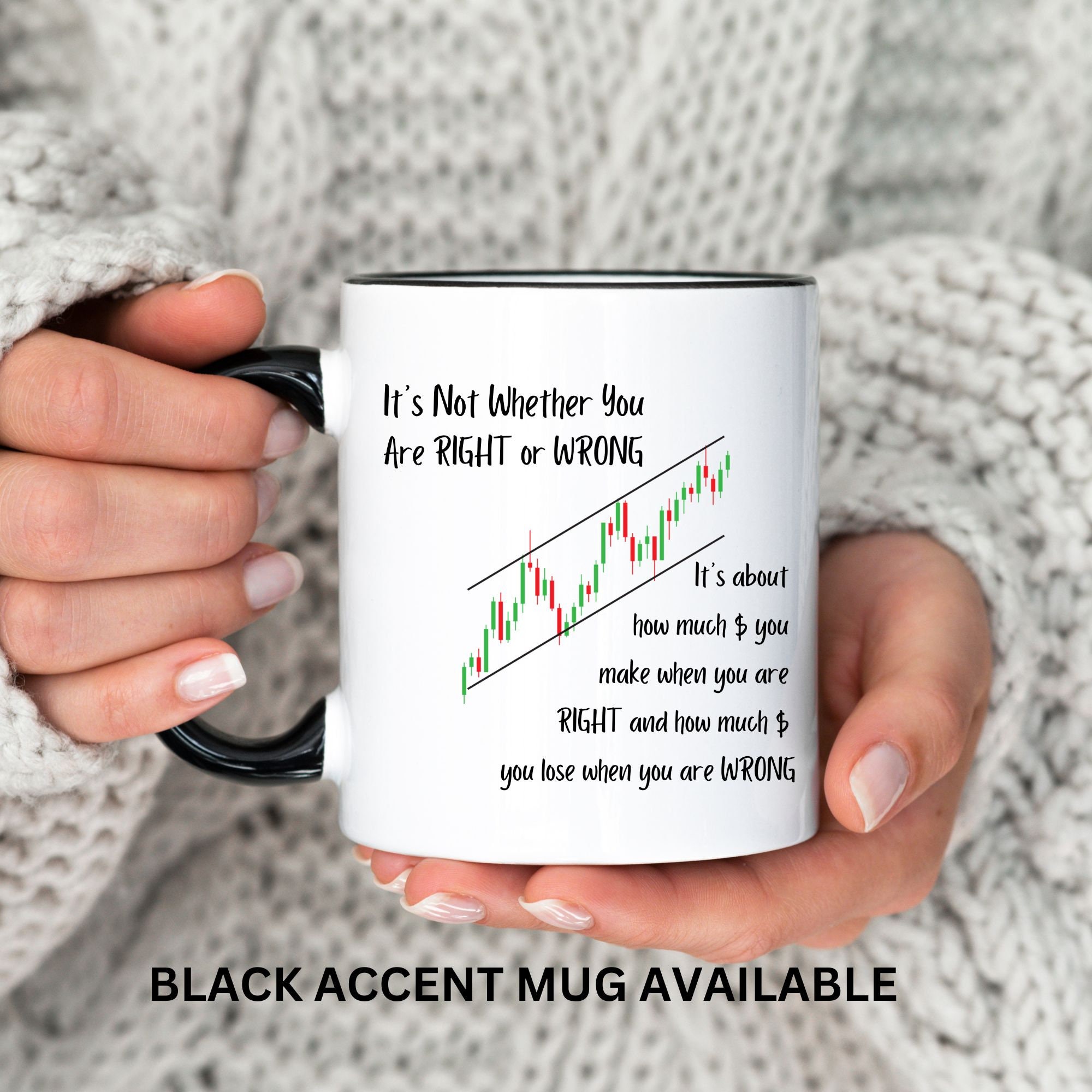 Stock Market Money Mug, Stock Trader Gift, Stock Trader Mug, Stock ...