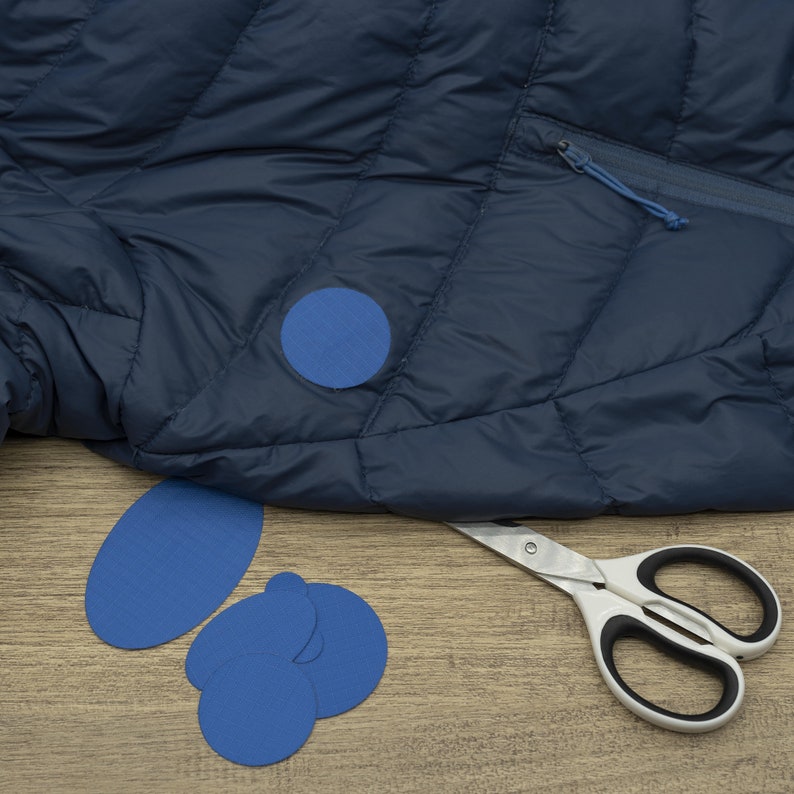Repair Patches for Puffer Jackets (BLUE, 11 Pieces) Self-adhesive ...