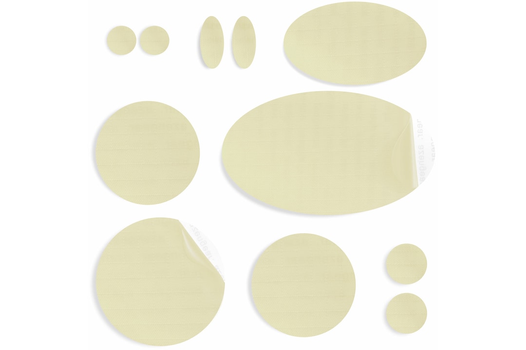 Repair Patches for Puffer Jackets (LIGHT BEIGE, 11 Pcs) Self-adhesive ...
