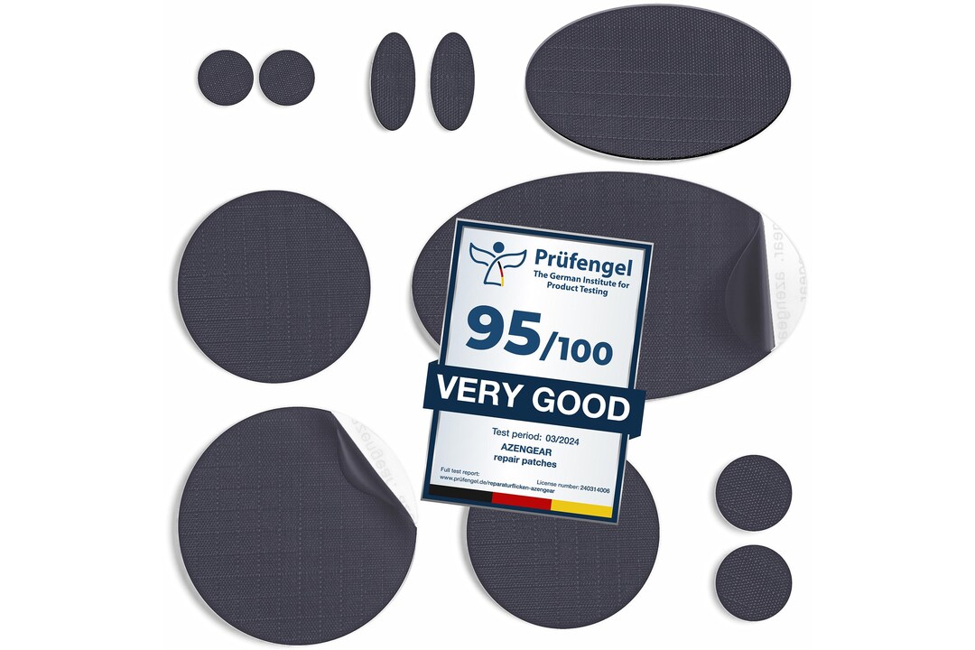 Repair Patches for Down Jackets, Puffer Coats, Waterproof, Self ...