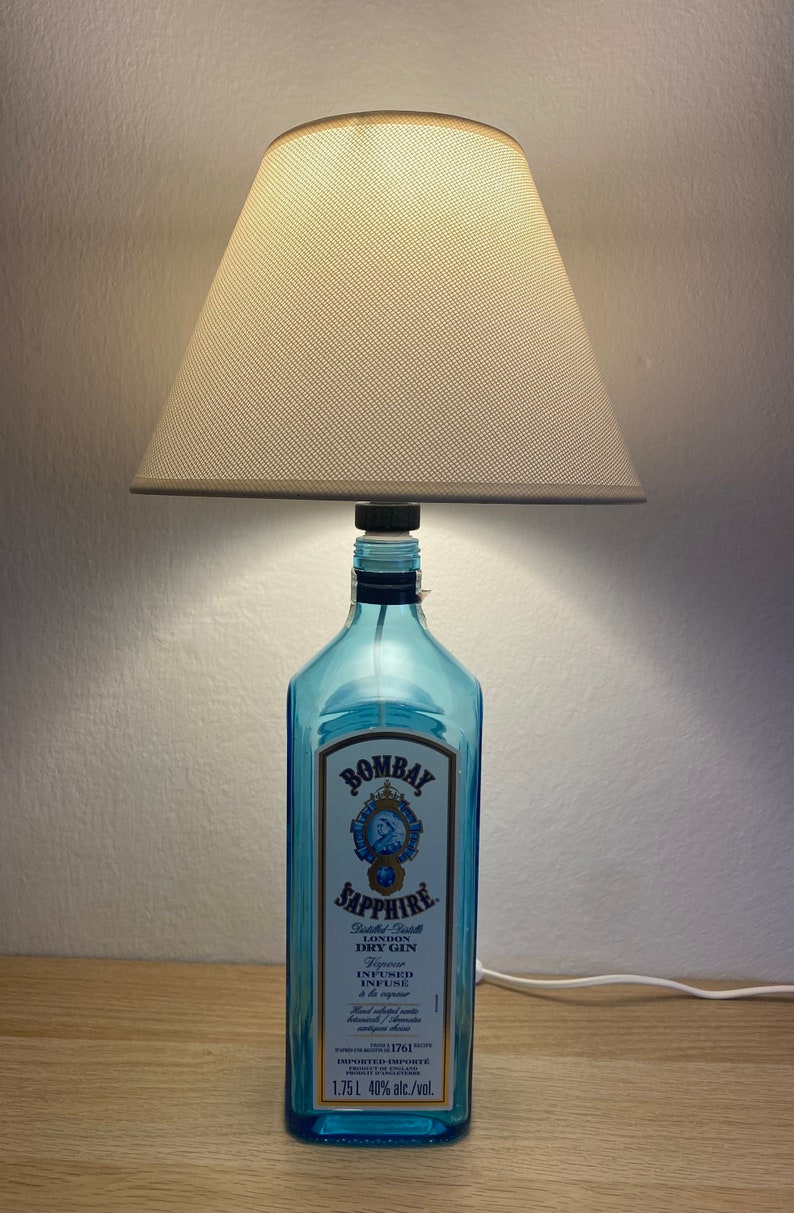 Bombay Lamp 1.75L, Gin Lamp for True Lovers, Home Decor Gift Idea Lamp ...