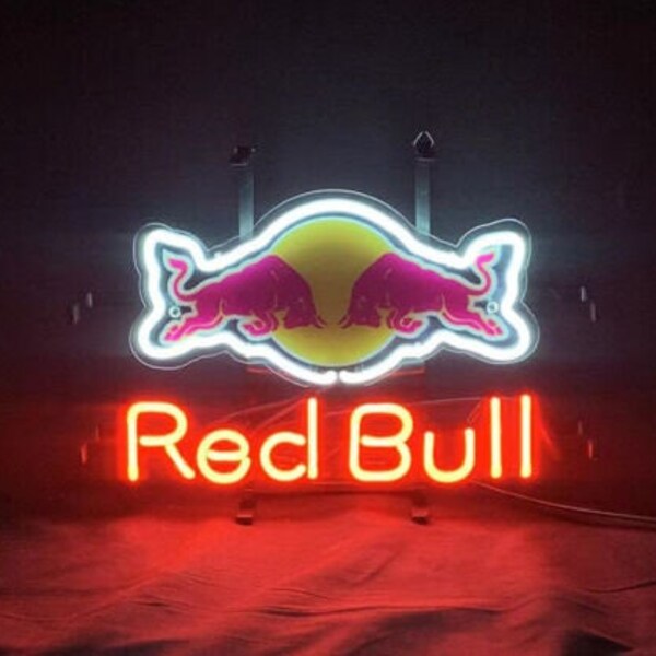 Red Bull Neon Sign - Etsy