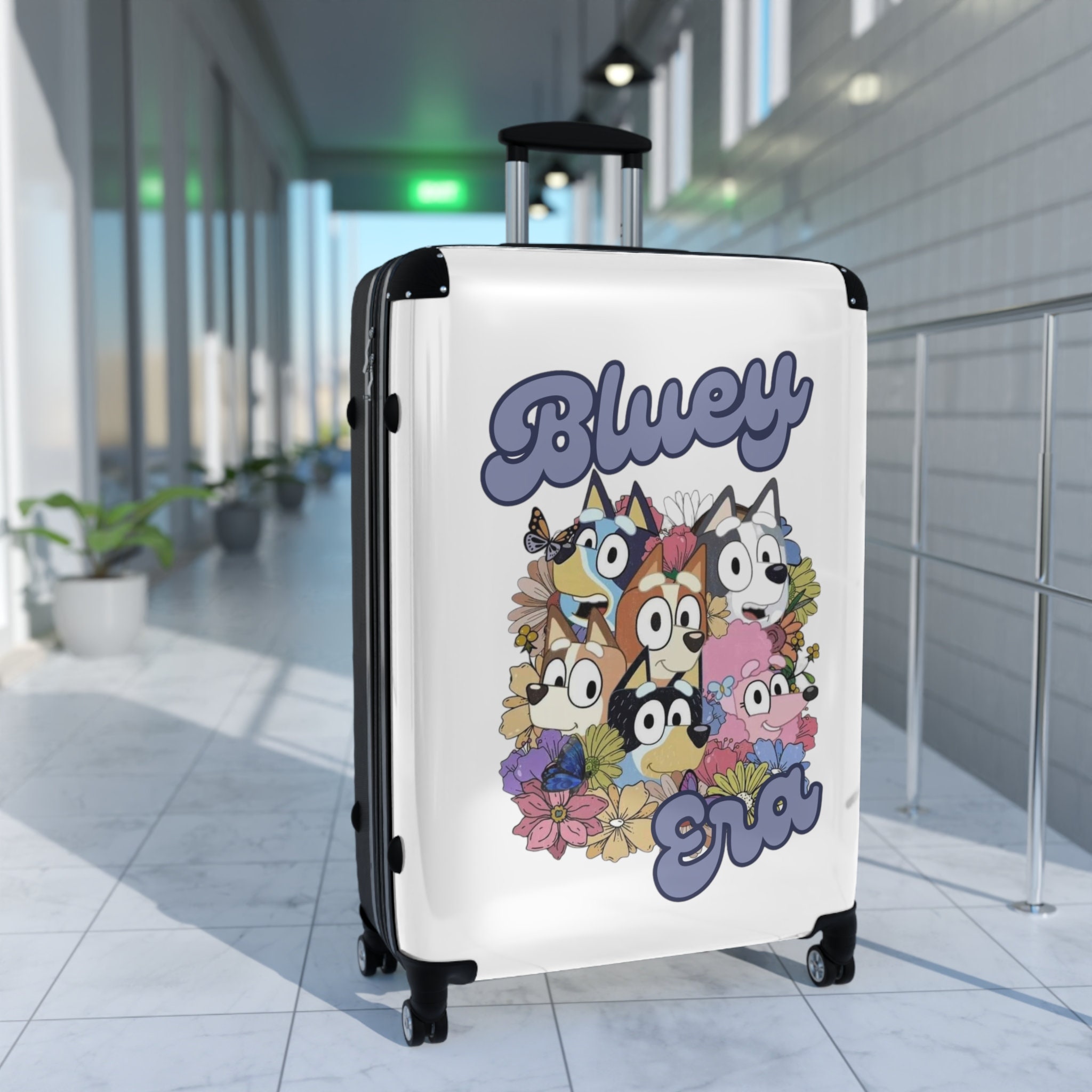 Bluey Era Suitcase, Bluey Travel, Character Kids Gift, Bingo Themed Bag ...