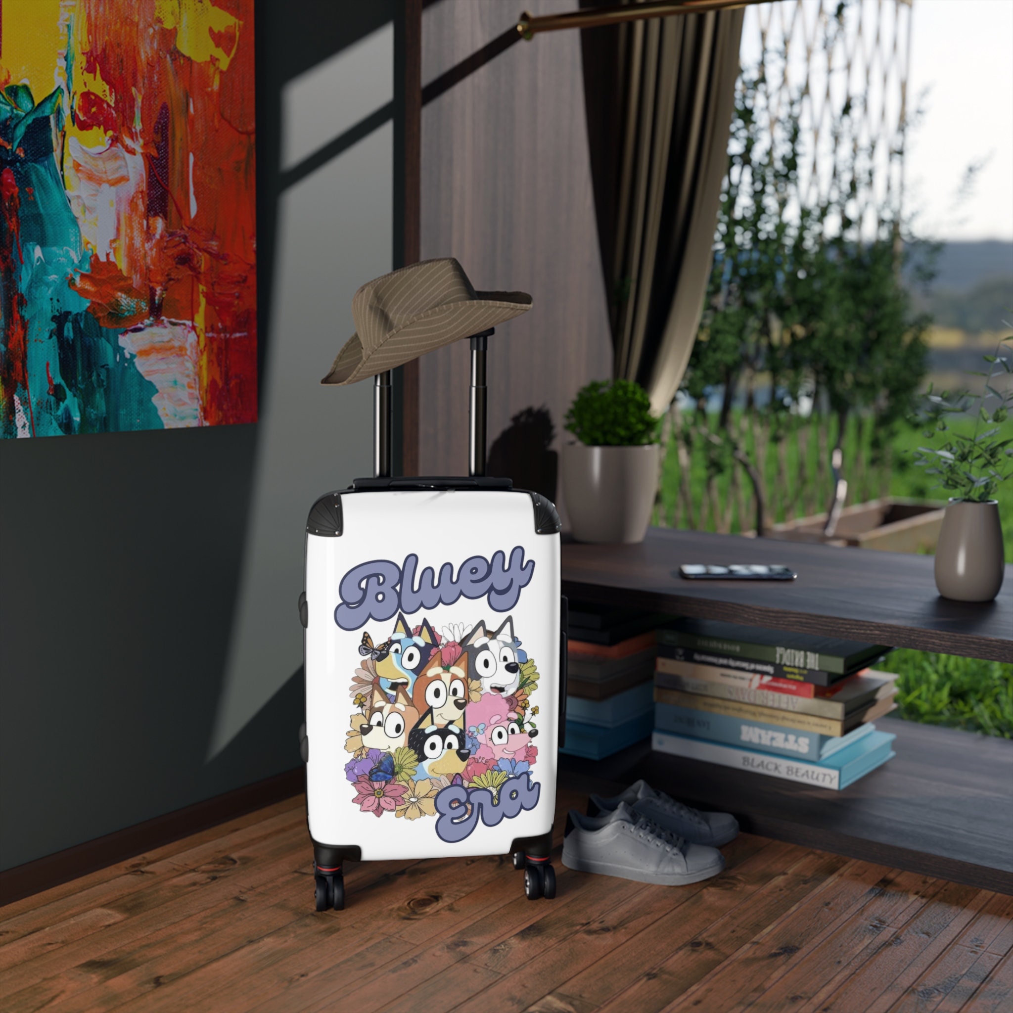 Bluey Era Suitcase, Bluey Travel, Character Kids Gift, Bingo Themed Bag ...