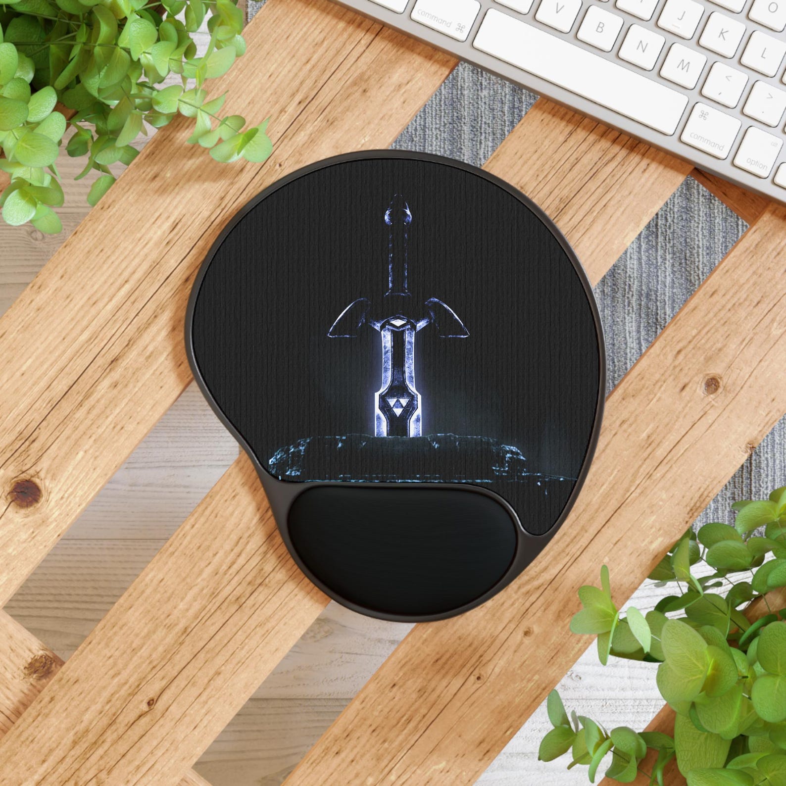 Dark Sword Themed Mouse Pad With Wrist Rest - Etsy