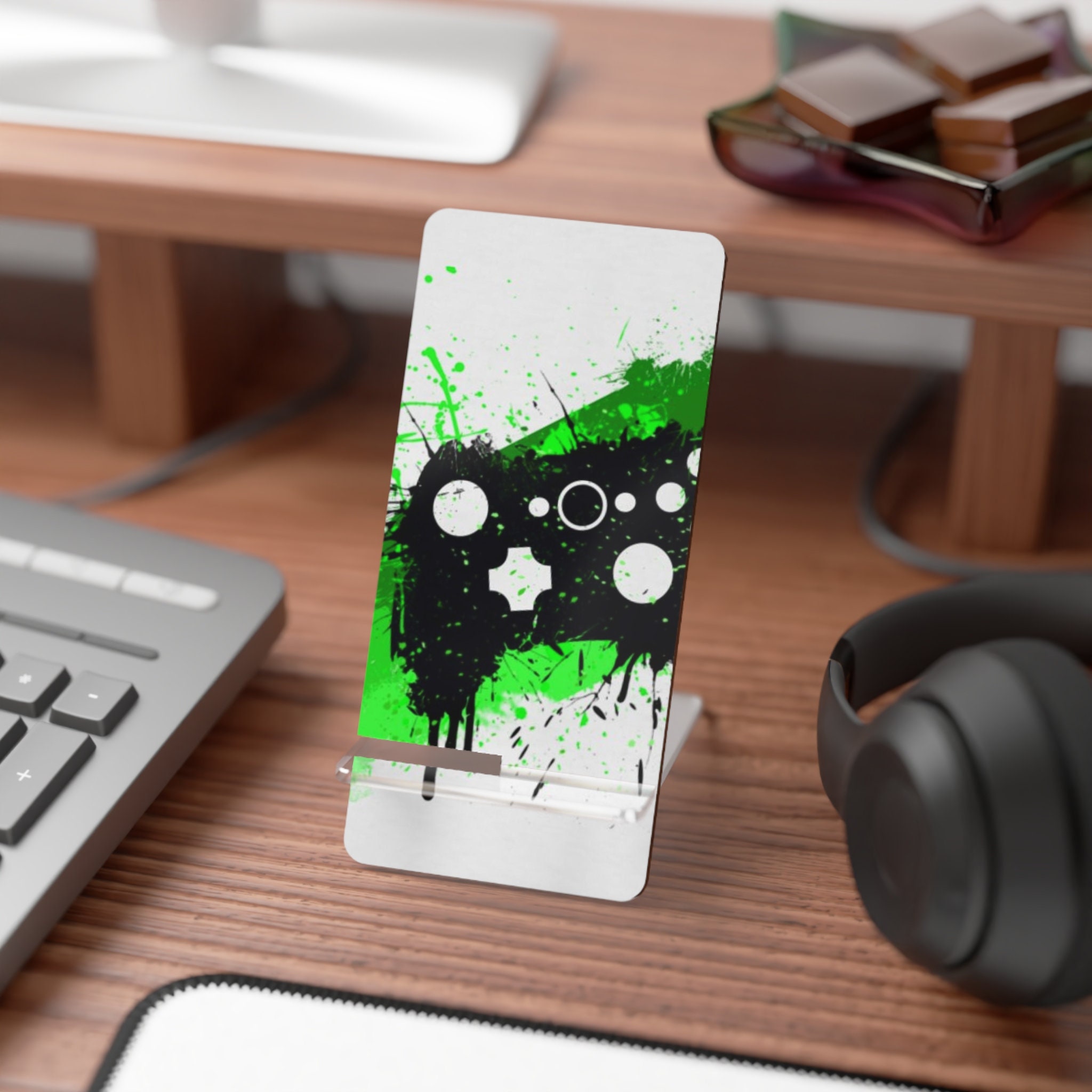 Painted Controller Themed Mobile Display Stand for Smartphones - Etsy