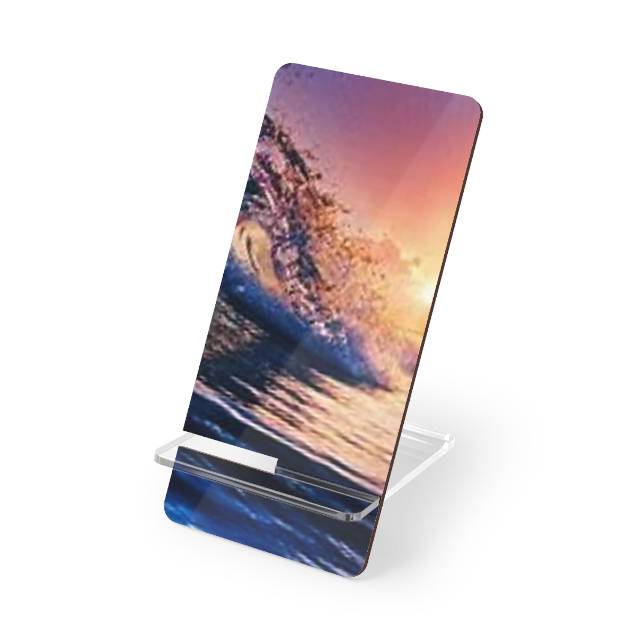 Ocean Sunset Themed Mobile Display Stand for Smartphones - Etsy