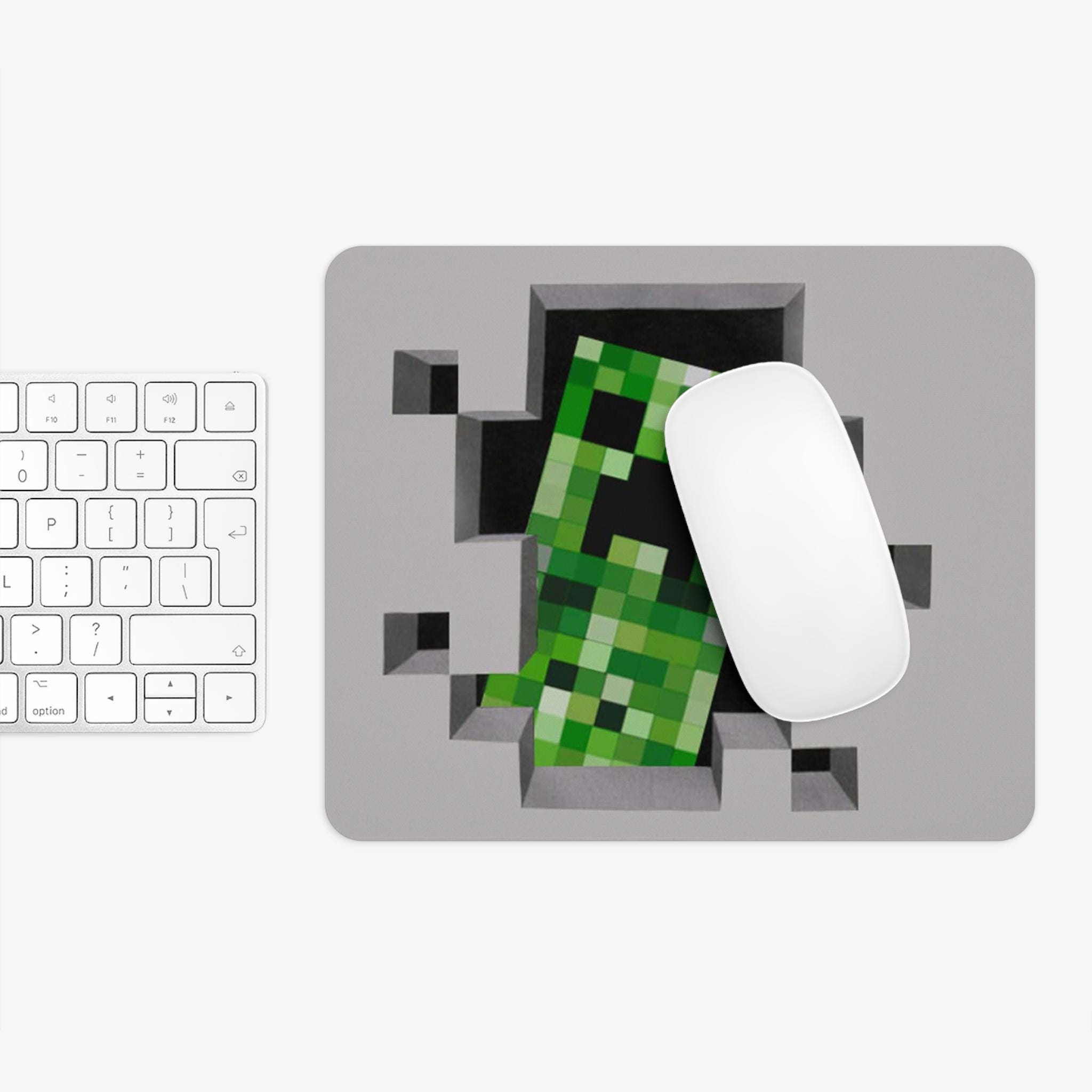 Peeking Creeper Themed Mouse Pad - Etsy