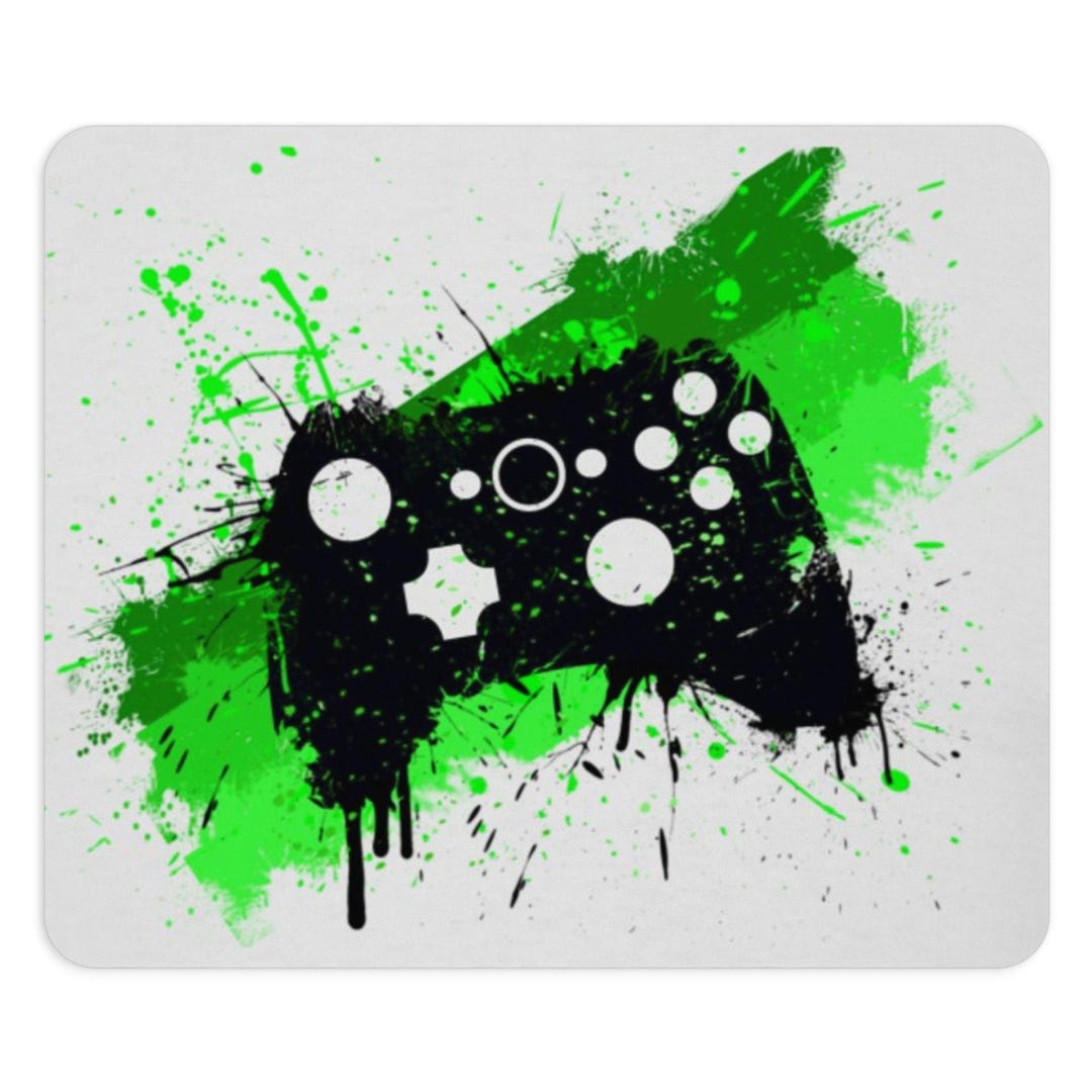 Painted Controller Themed Mouse Pad - Etsy