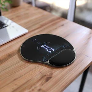 Dark Sword Themed Mouse Pad With Wrist Rest - Etsy