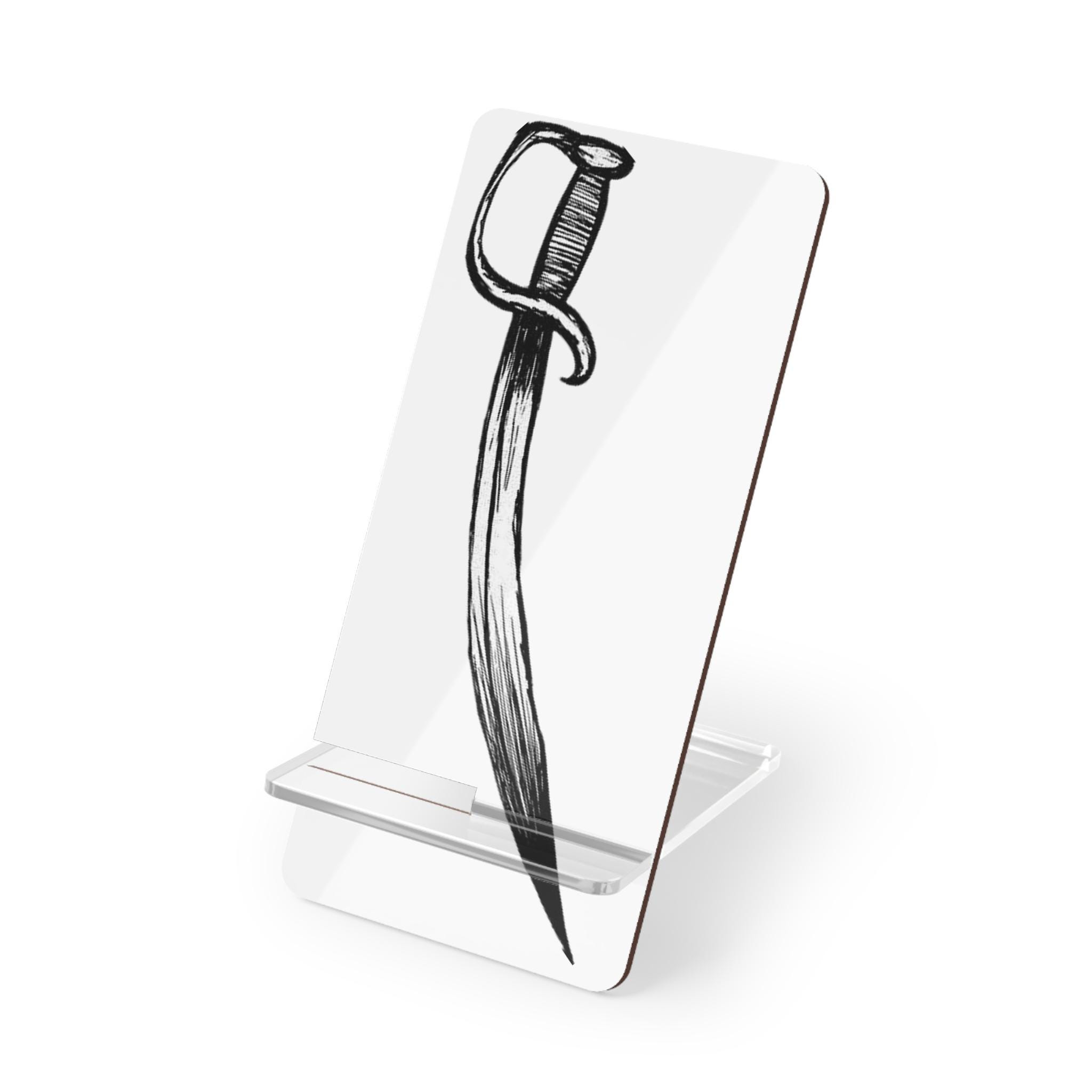 Cutlass (pirate Sword) Themed Mobile Display Stand for Smartphones - Etsy