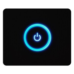 Power Button Themed Mouse Pad - Etsy