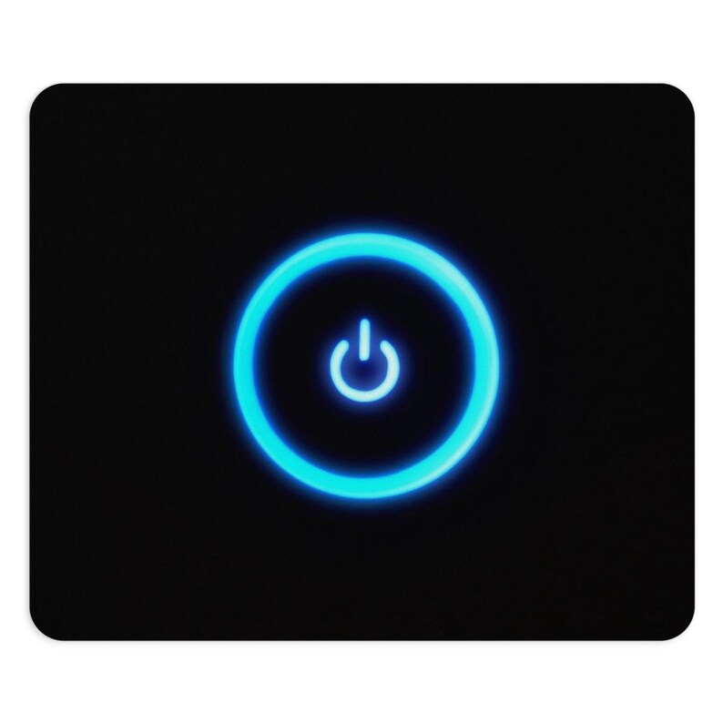 Power Button Themed Mouse Pad - Etsy