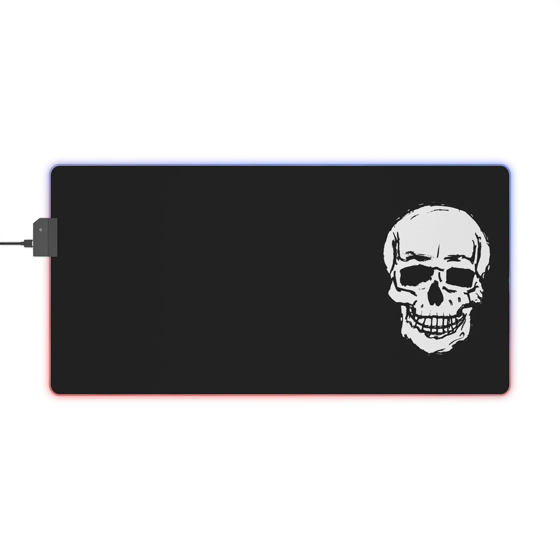 Skull LED Gaming Mouse Pad - Etsy