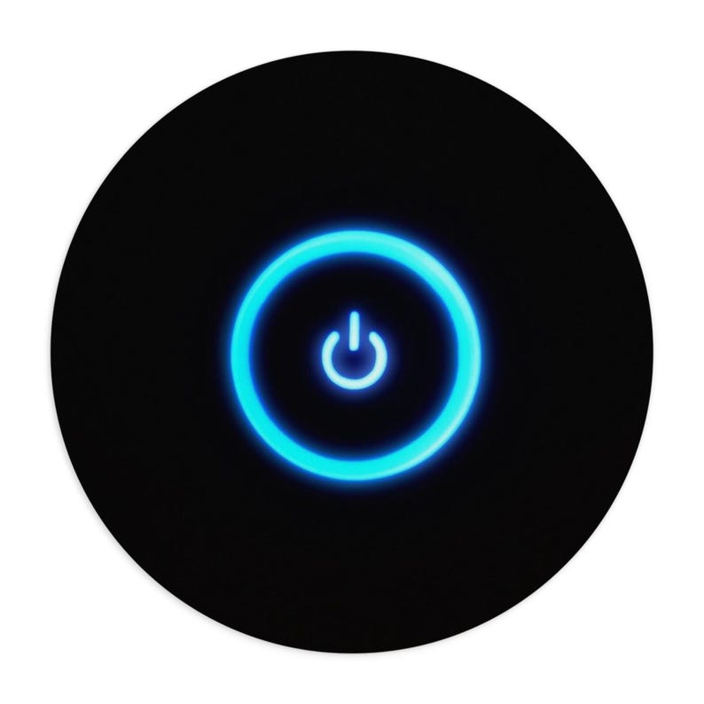 Power Button Themed Mouse Pad - Etsy