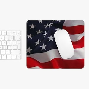 American Flag Themed Mouse Pad - Etsy