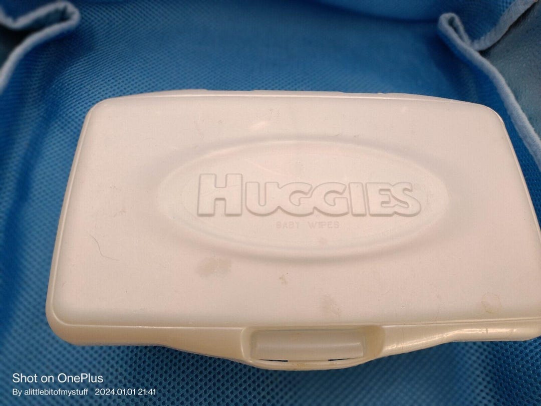 Huggies Baby Wipes Empty Container White Prop Photography Movie - Etsy