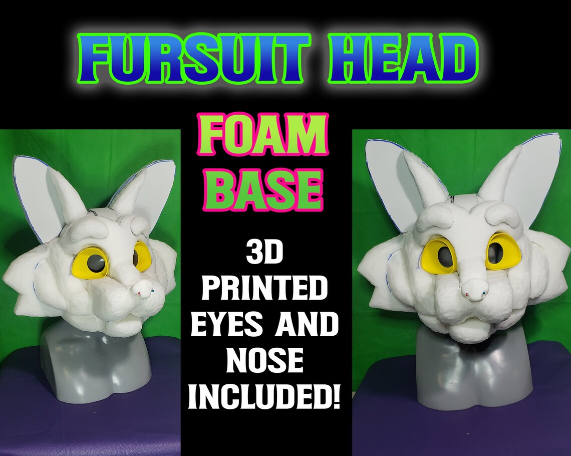 Fursuit Head Foam Base 1 - Etsy