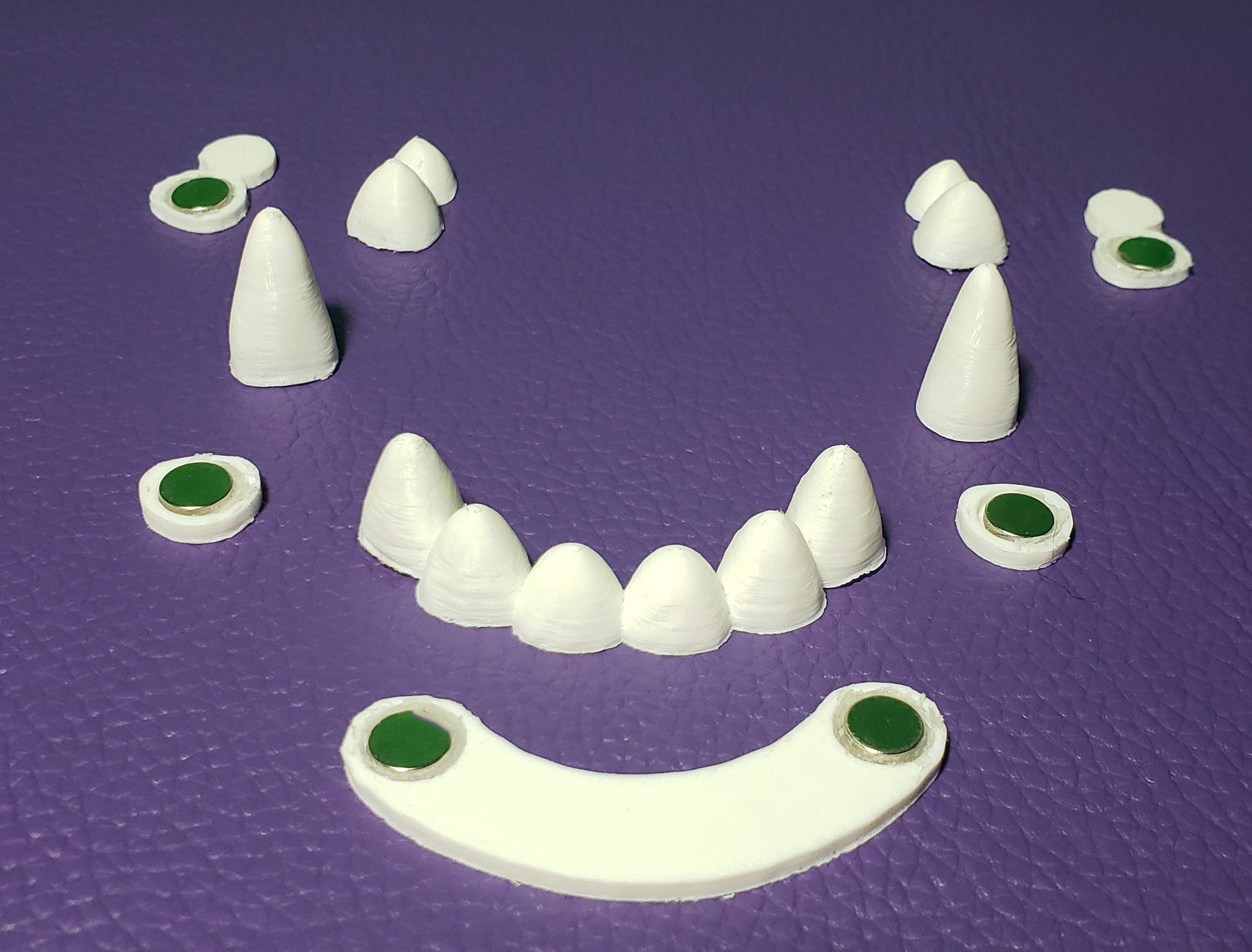 Magnetic Fursuit Teeth Set - Etsy