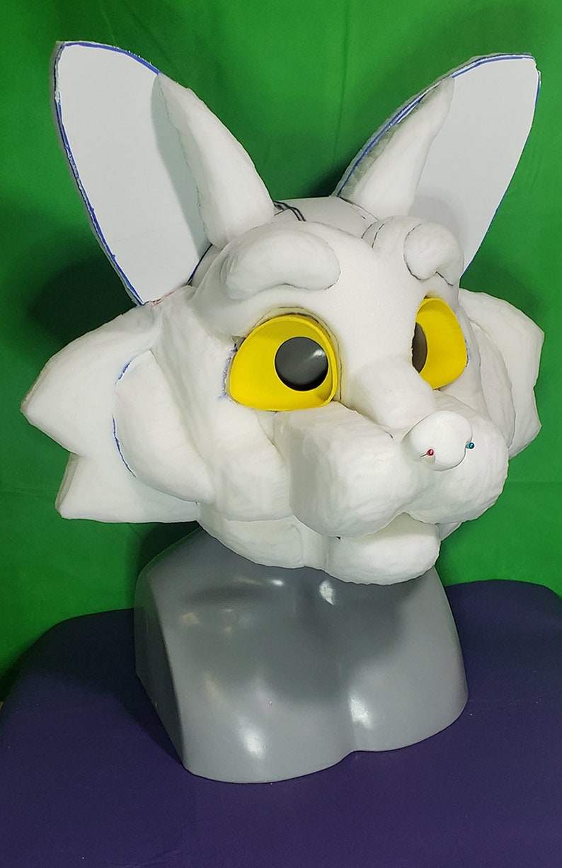 Fursuit Head Foam Base 1 - Etsy