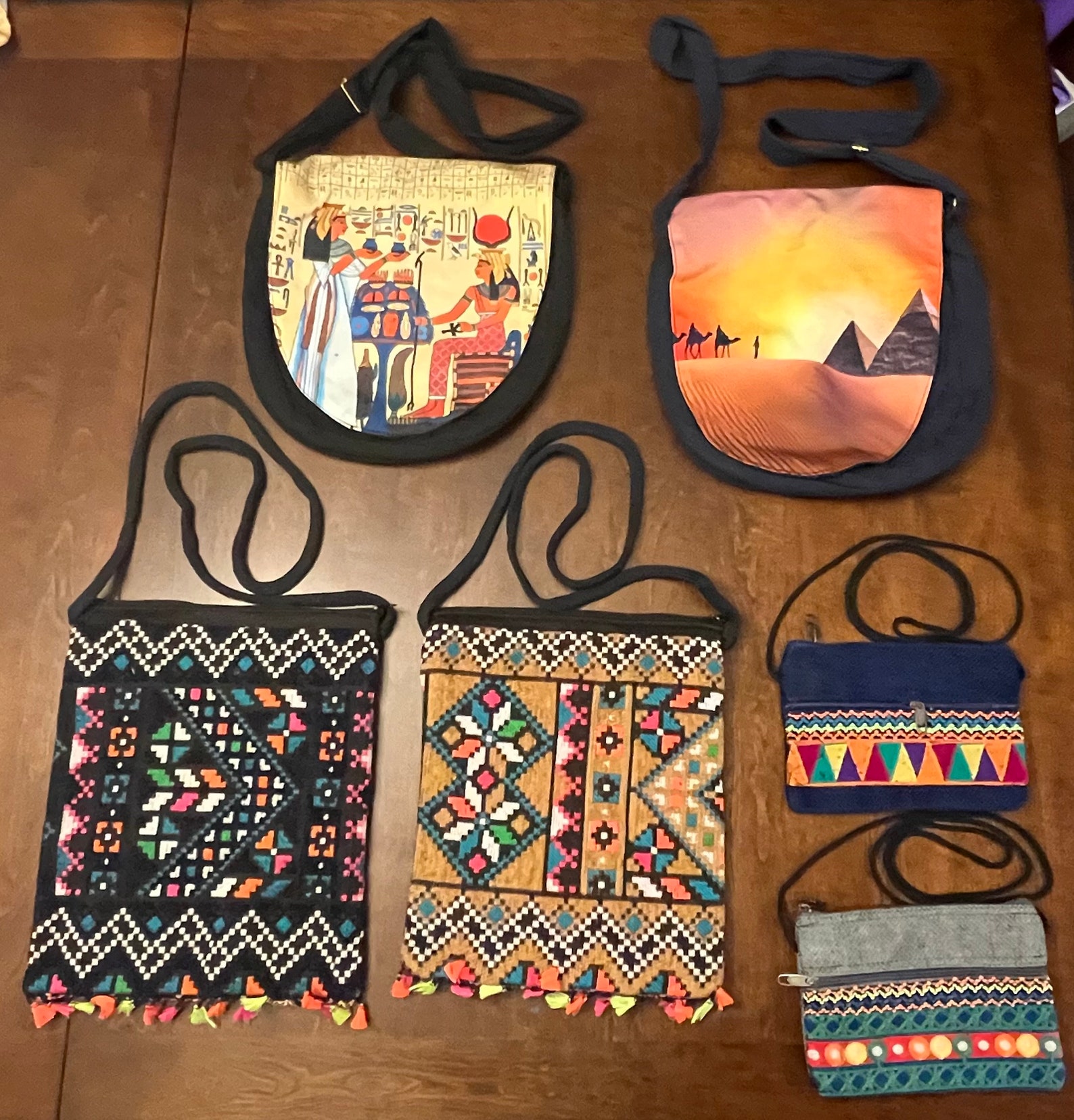 Hand-crafted Egyptian Handbags - Nubian Bohemian Style - Knitted and ...