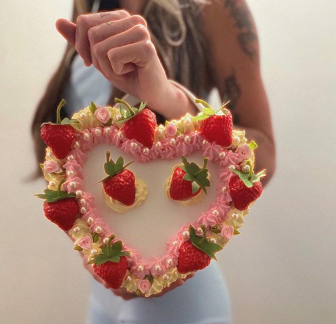 Strawberry Dreams Cake Purse - Etsy