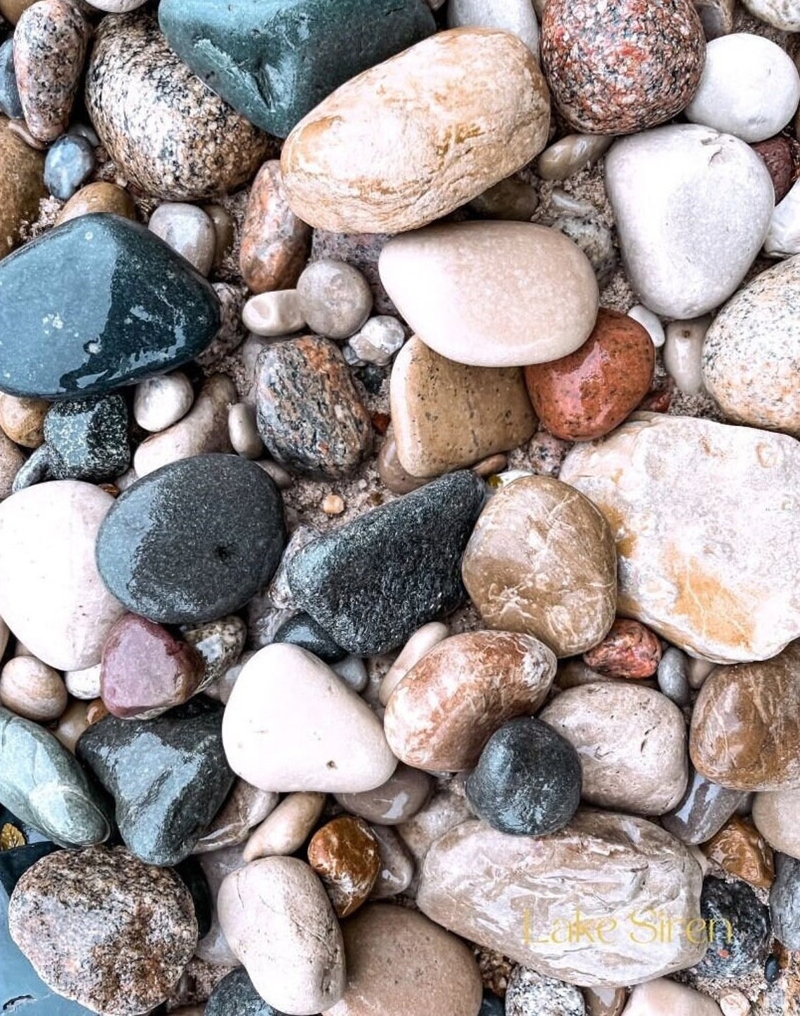 Lake Michigan Rocks - Digital Download - Etsy