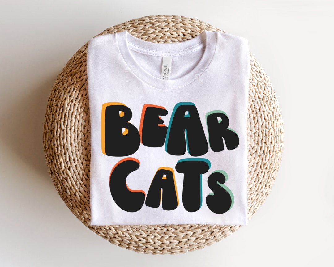 Colorful Bearcats Digital Design / PNG - Etsy