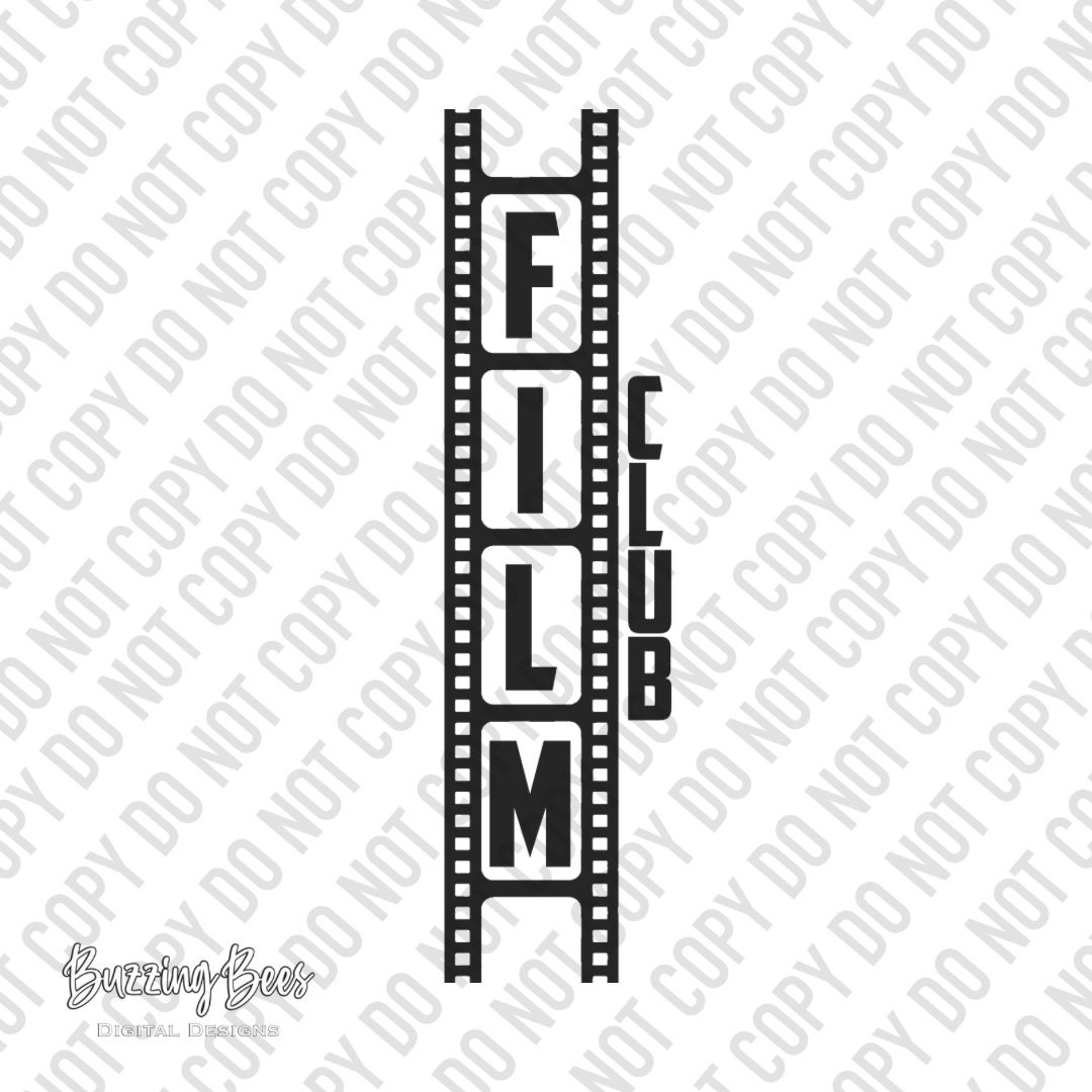 Film Club Digital Design / PNG - Etsy