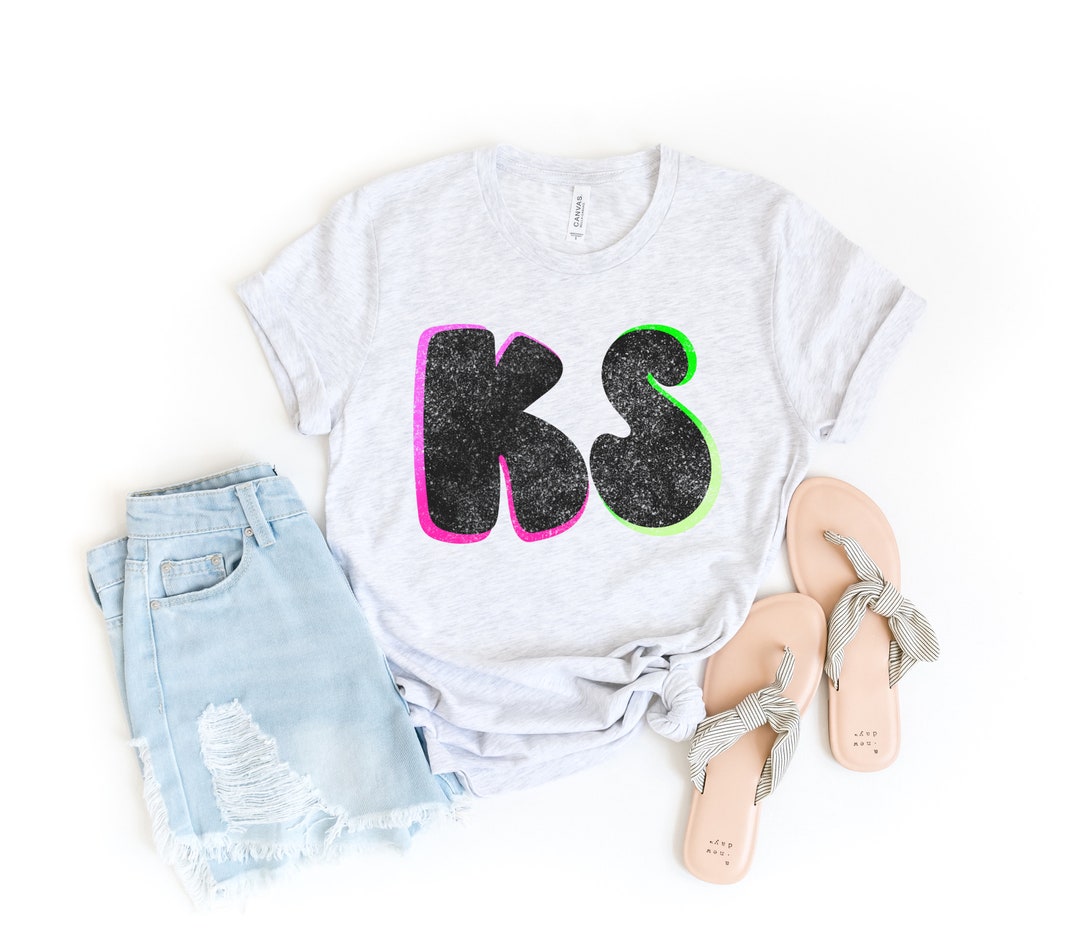 Neon KS State Digital Design / PNG - Etsy