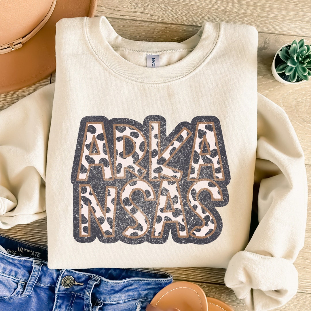 Distressed Cow Arkansas Digital Design / PNG - Etsy