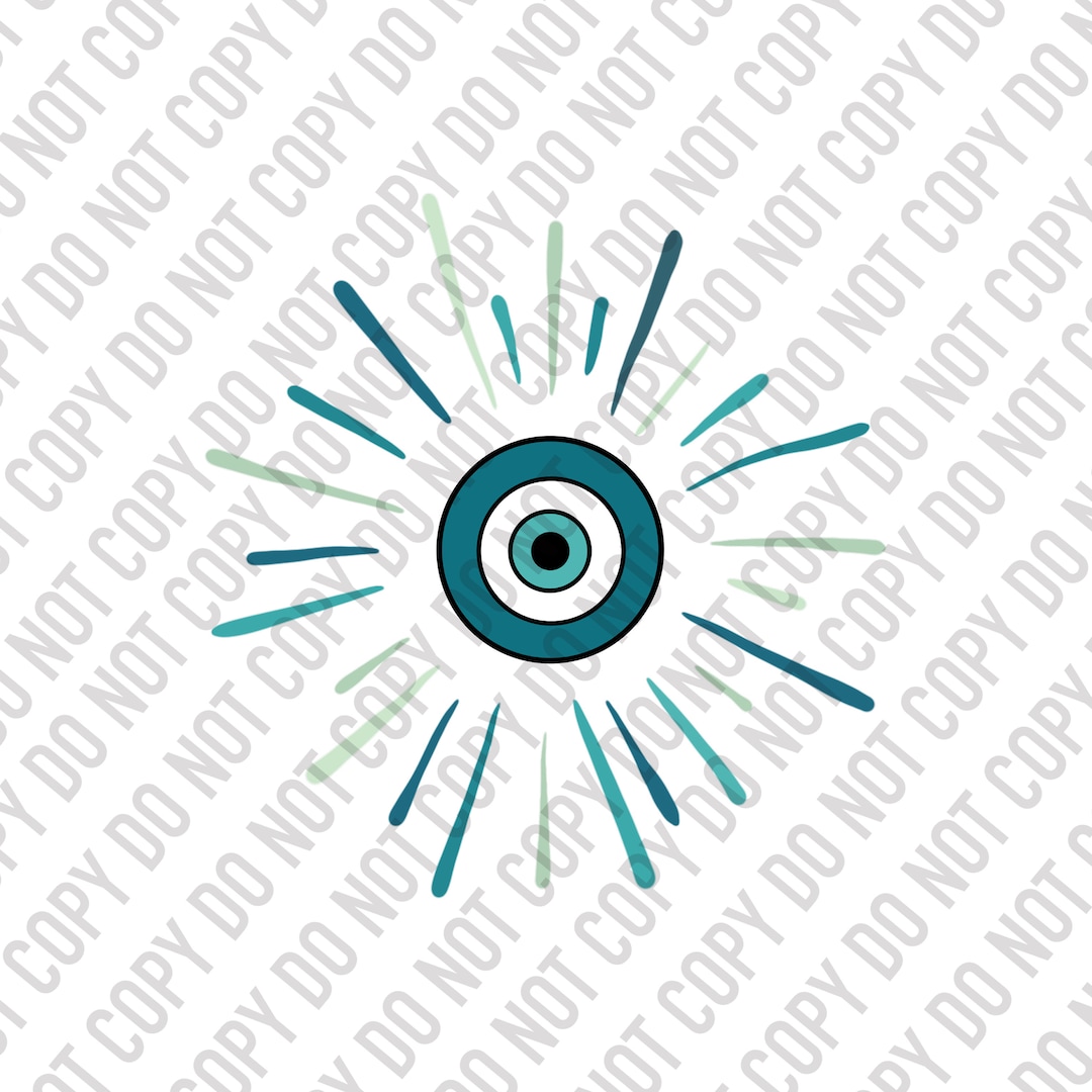 Evil Eye Sun Digital Design / PNG - Etsy