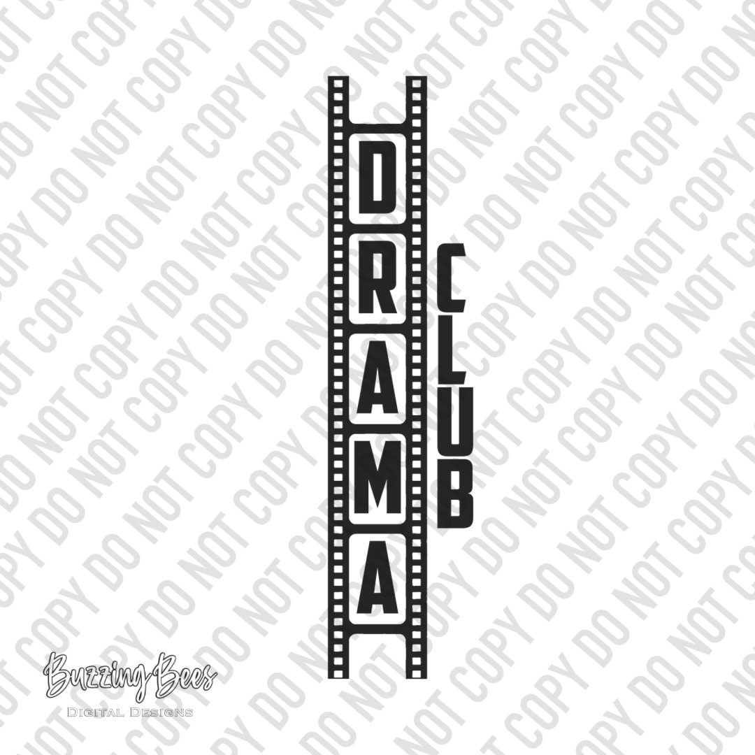 Drama Club Digital Design / PNG - Etsy