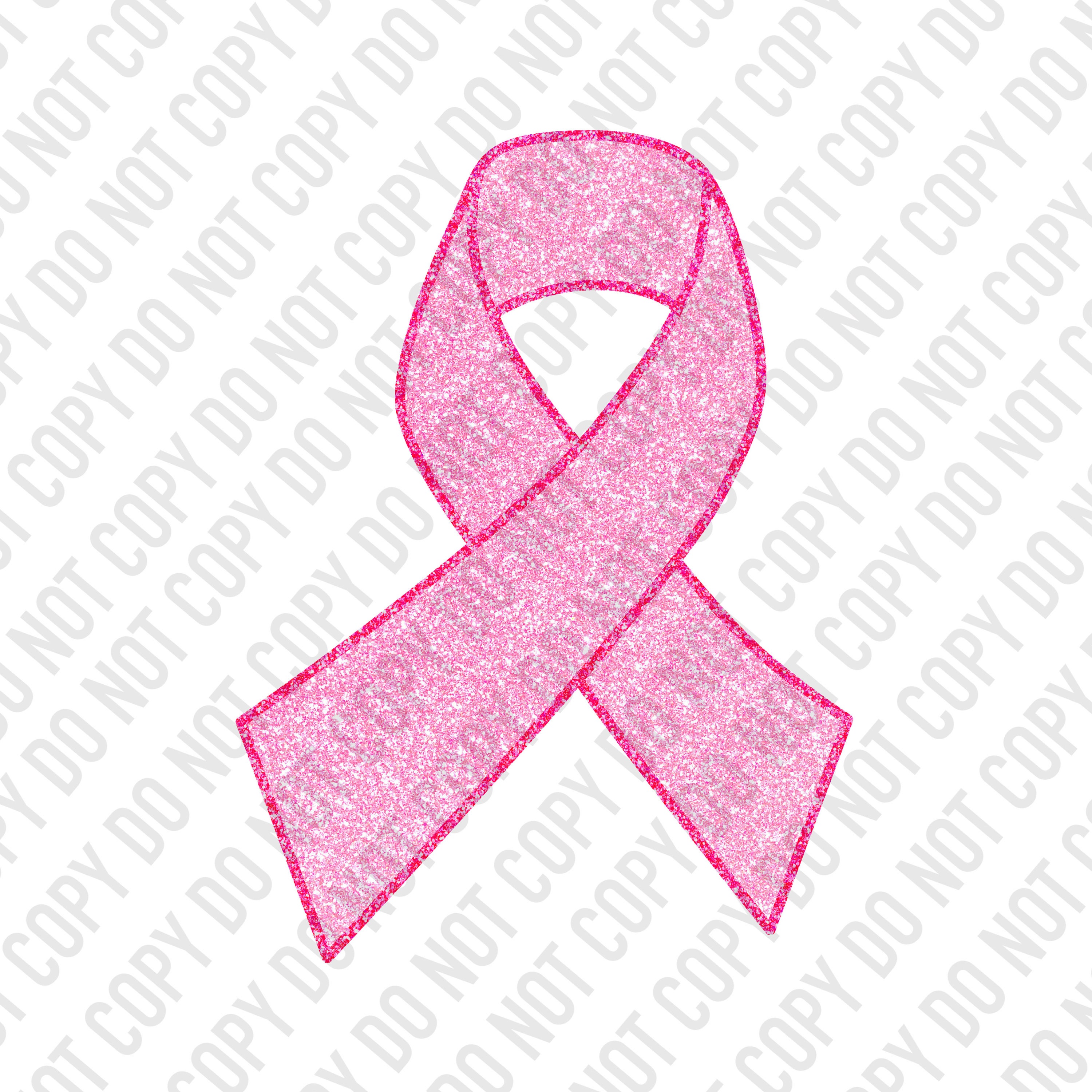 Glitter Breast Cancer Ribbon Design / PNG - Etsy