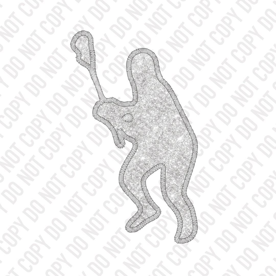 Patch Glitter Lacrosse Digital Design / PNG - Etsy