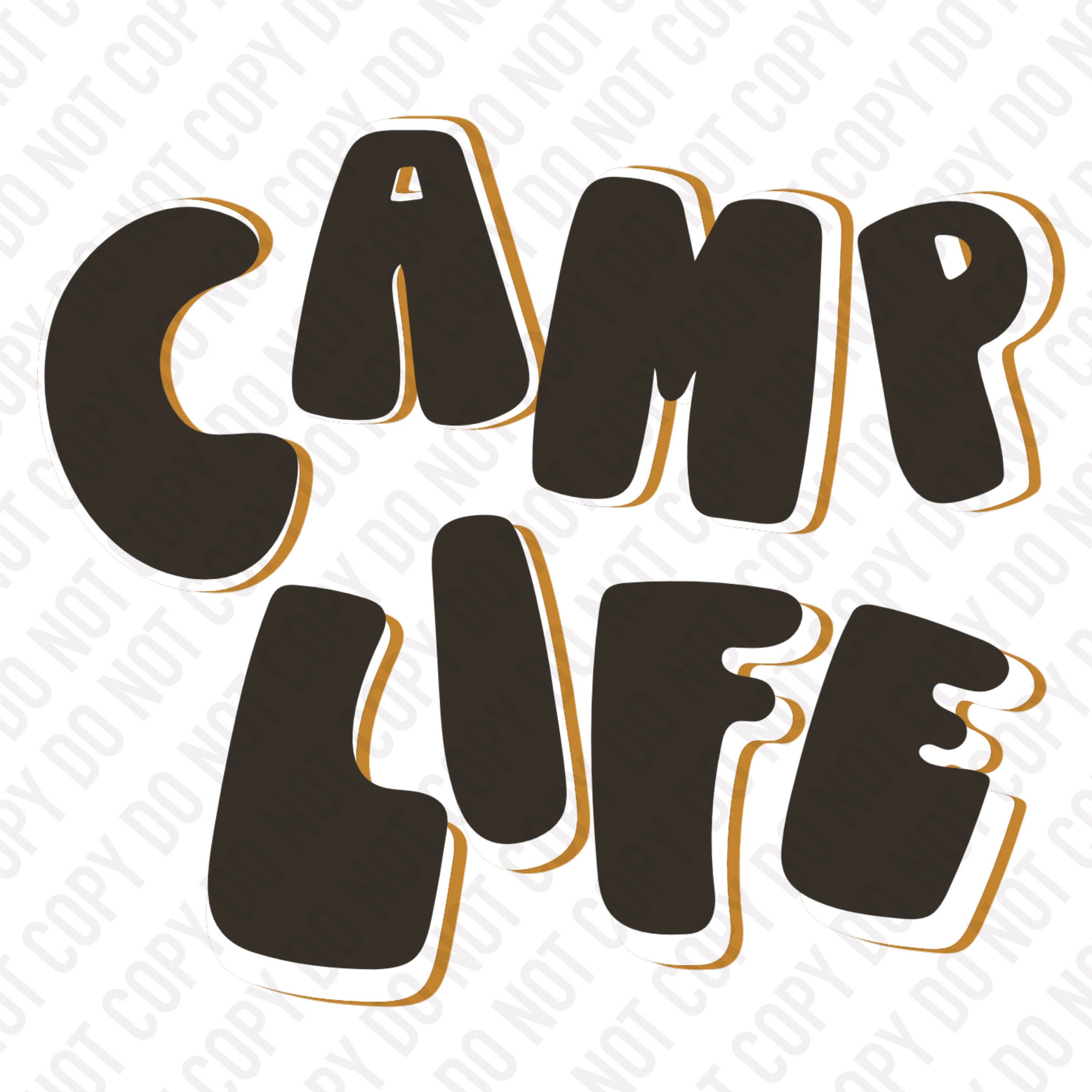 Camp Life Digital Design / PNG - Etsy