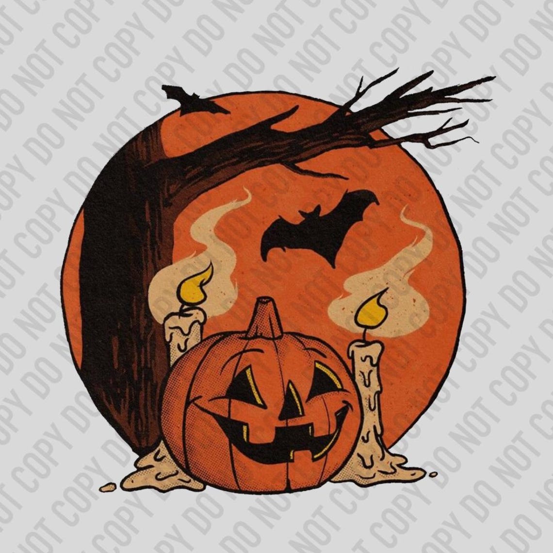 Fall Jack O Lantern Digital Design / PNG - Etsy