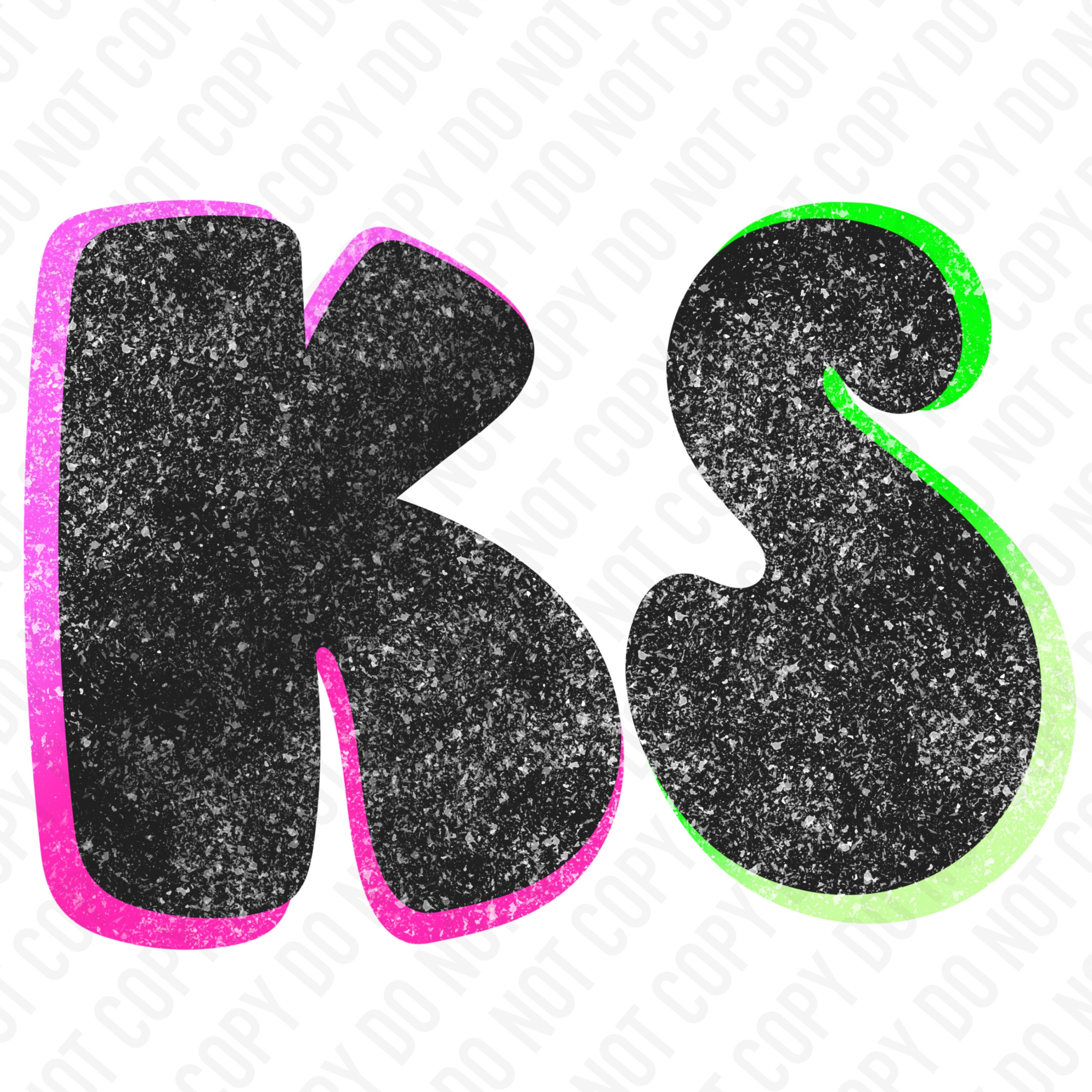 Neon KS State Digital Design / PNG - Etsy
