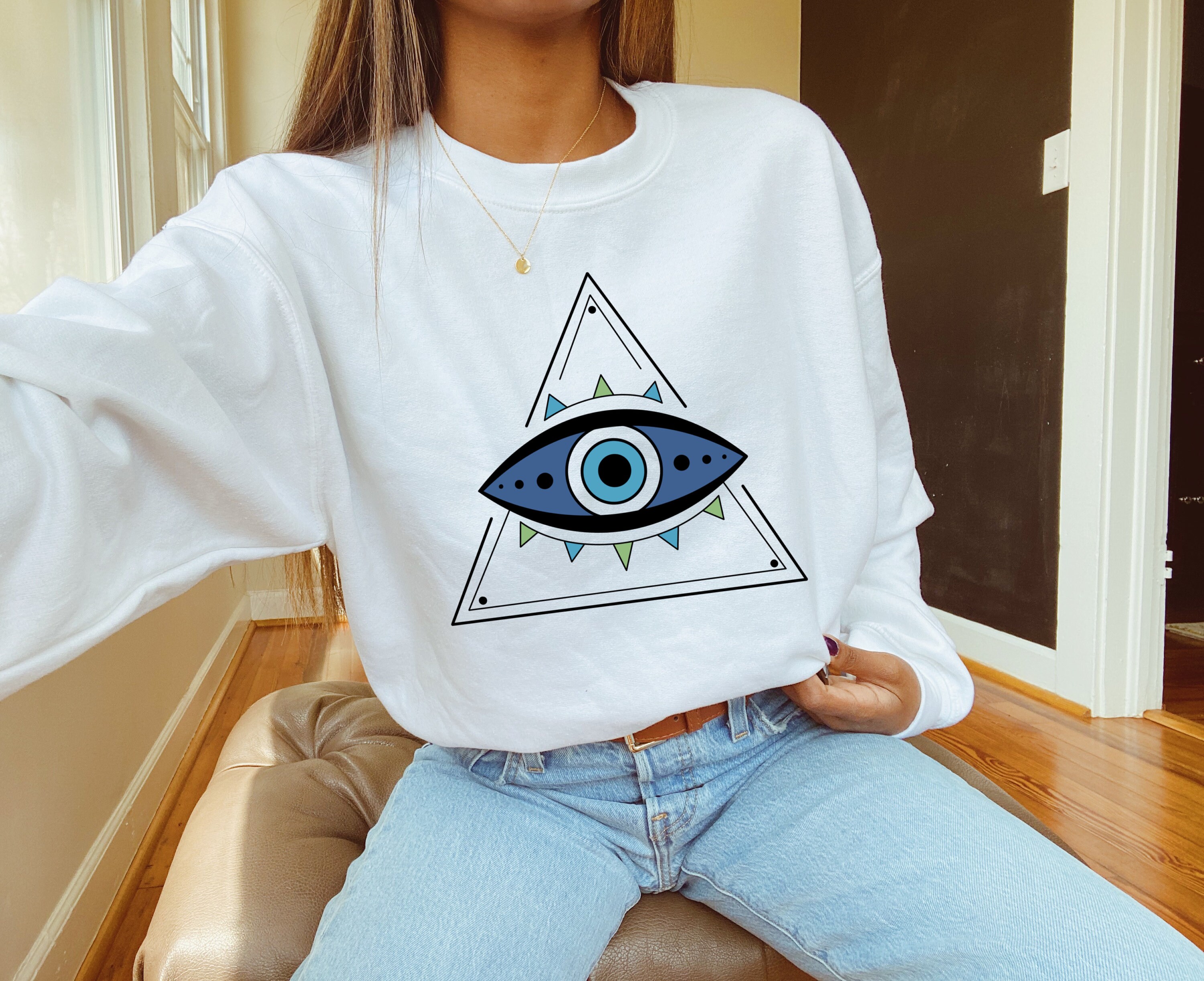 Evil Eye Pyramid Digital Design / PNG - Etsy