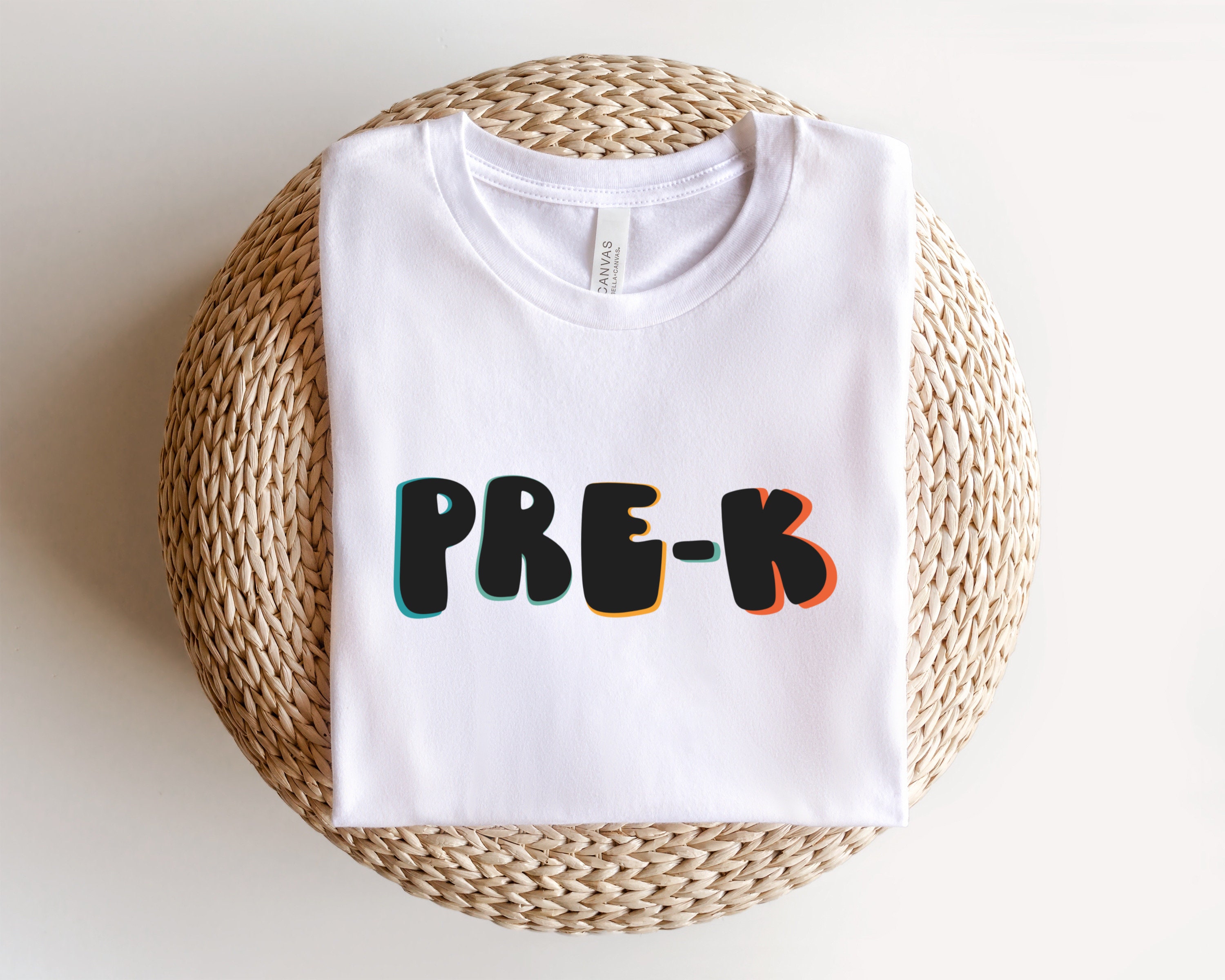 Colorful Pre-k Digital Design / PNG - Etsy