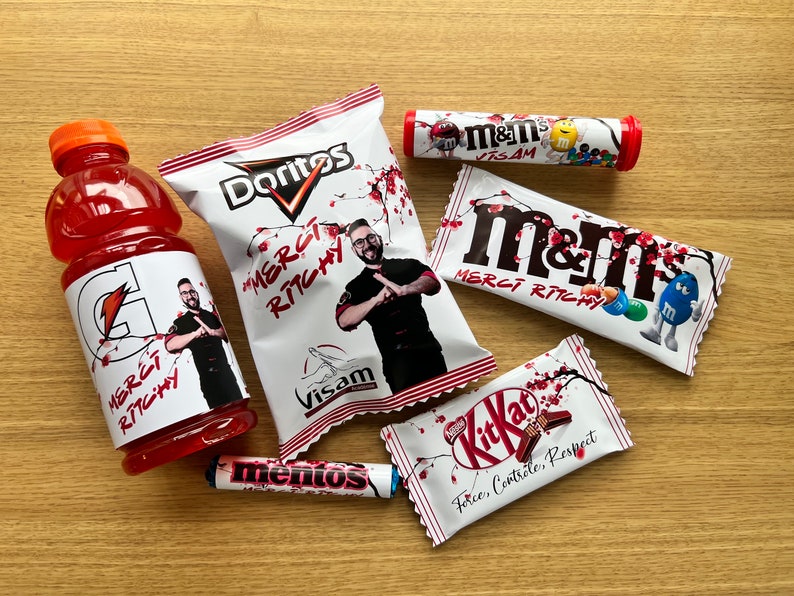 Mentos 100 % Personnalisés Sur Votre Thème Pour Anniversaires, Fêtes ...