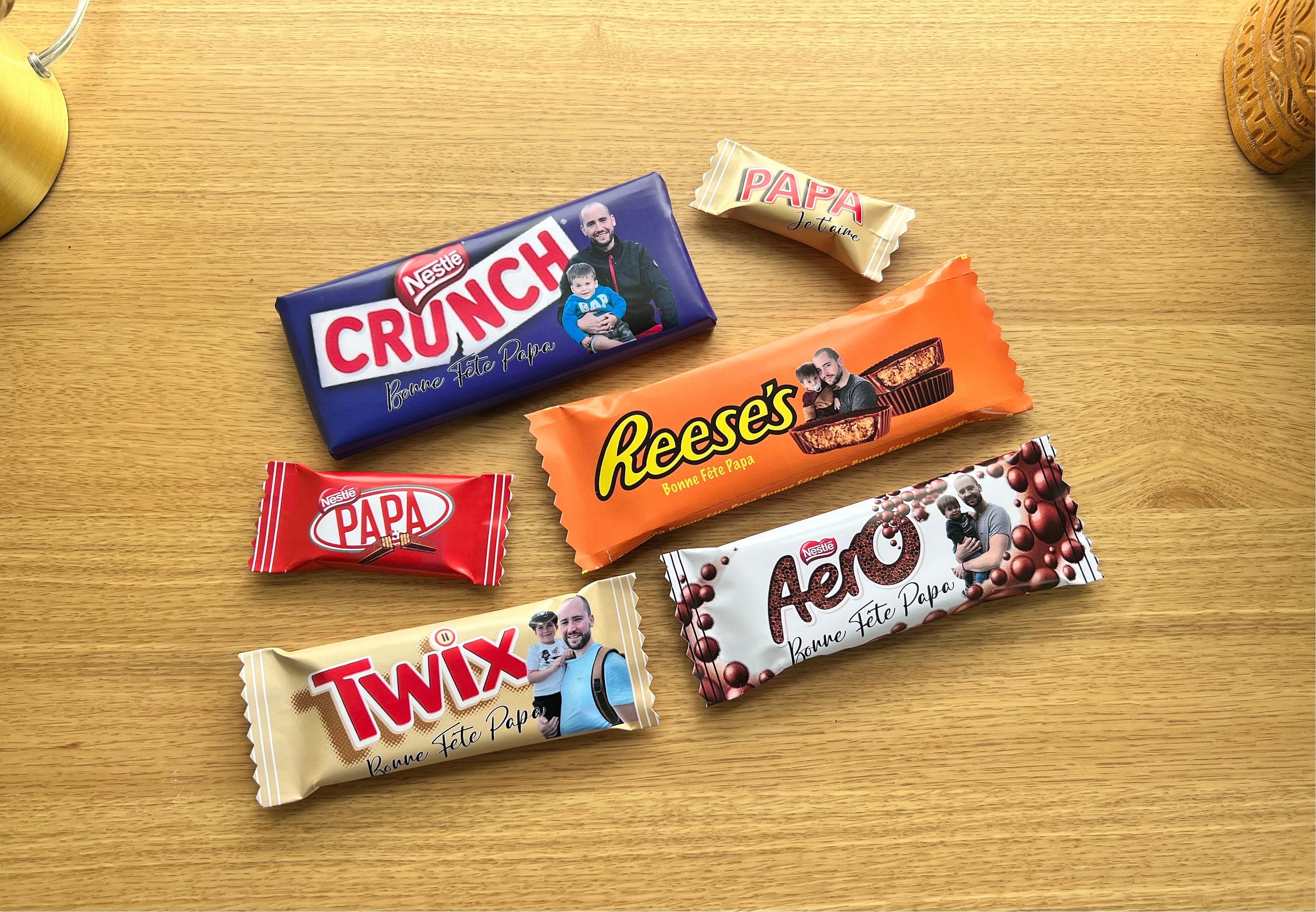 Tablette De Chocolat Crunch 100% Personnalisée Sur Votre Thème Pour Les ...
